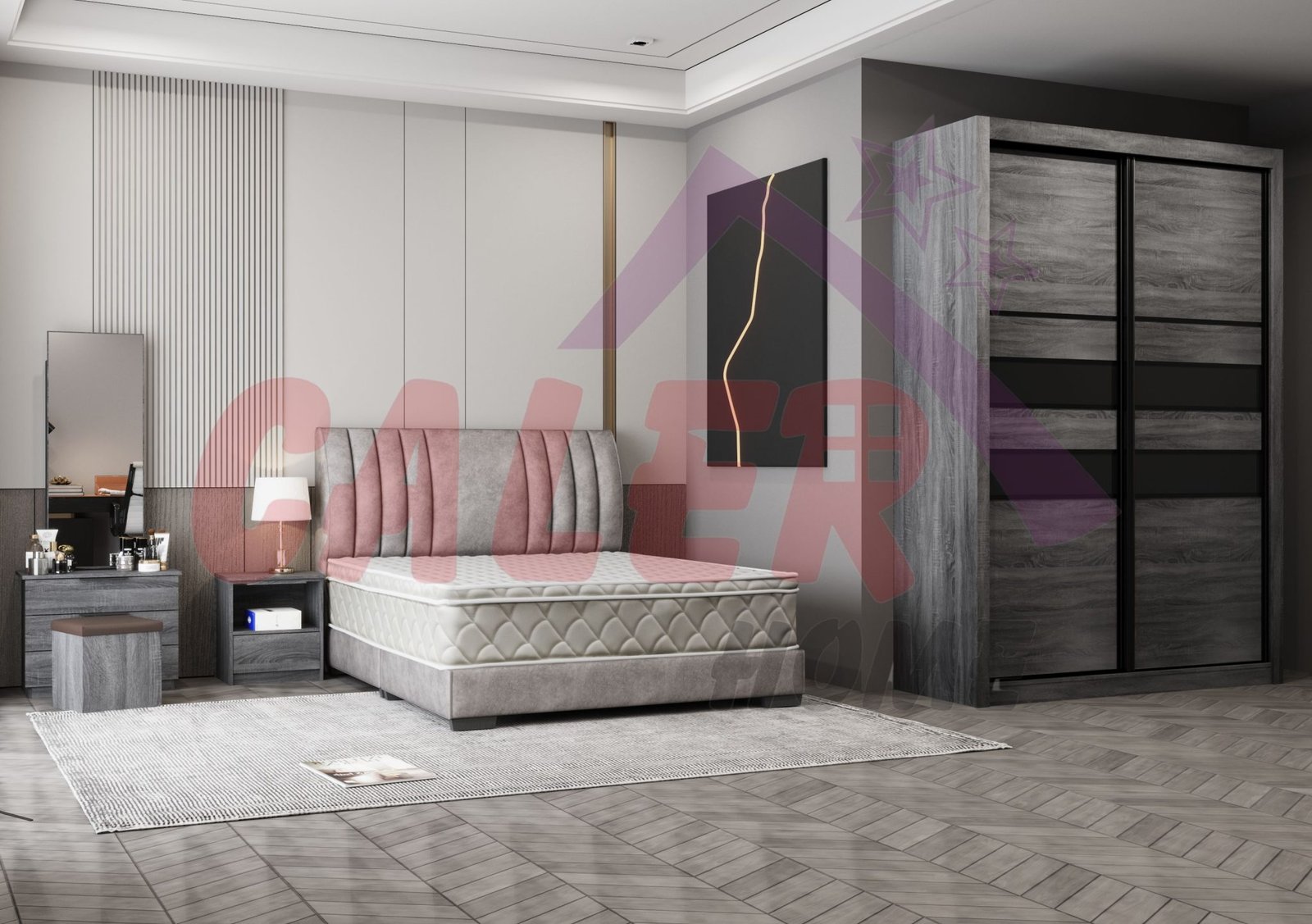 LOGAN BEDROOM SET – CALER HOME