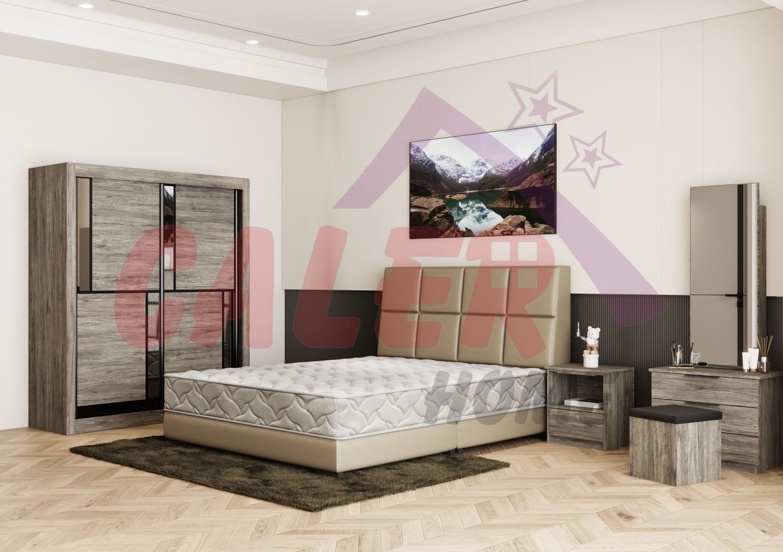 GIAN BEDROOM SET – CALER HOME