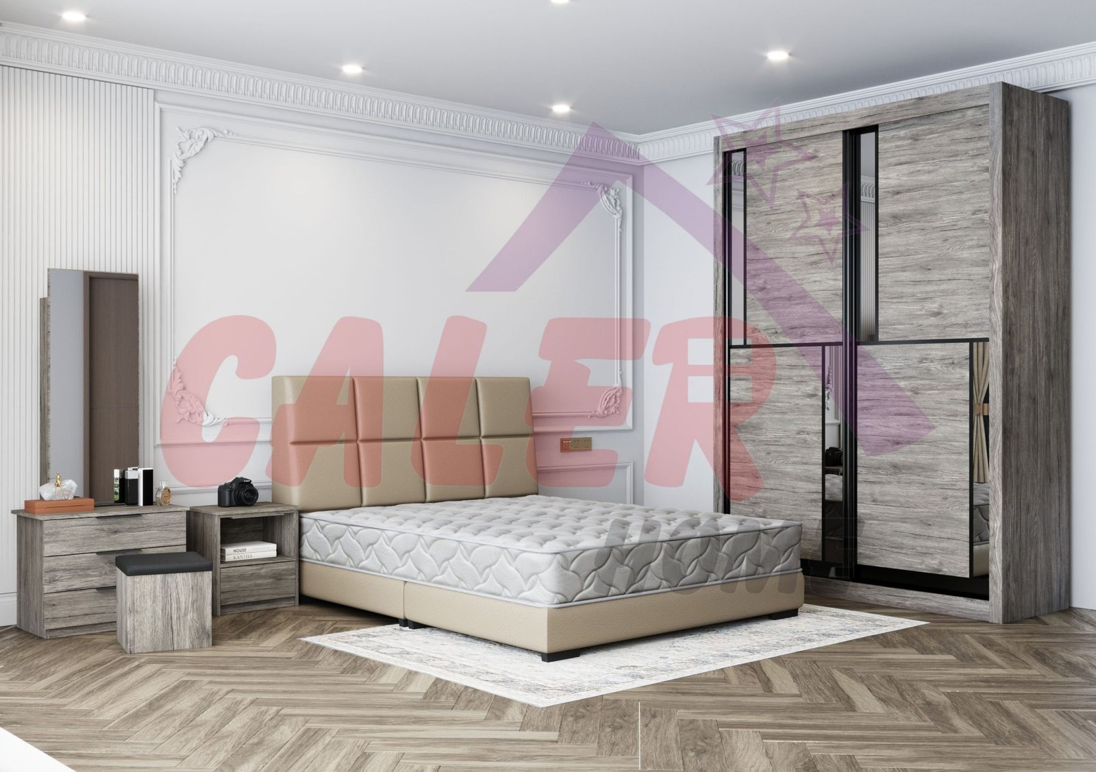 GIAN BEDROOM SET – CALER HOME